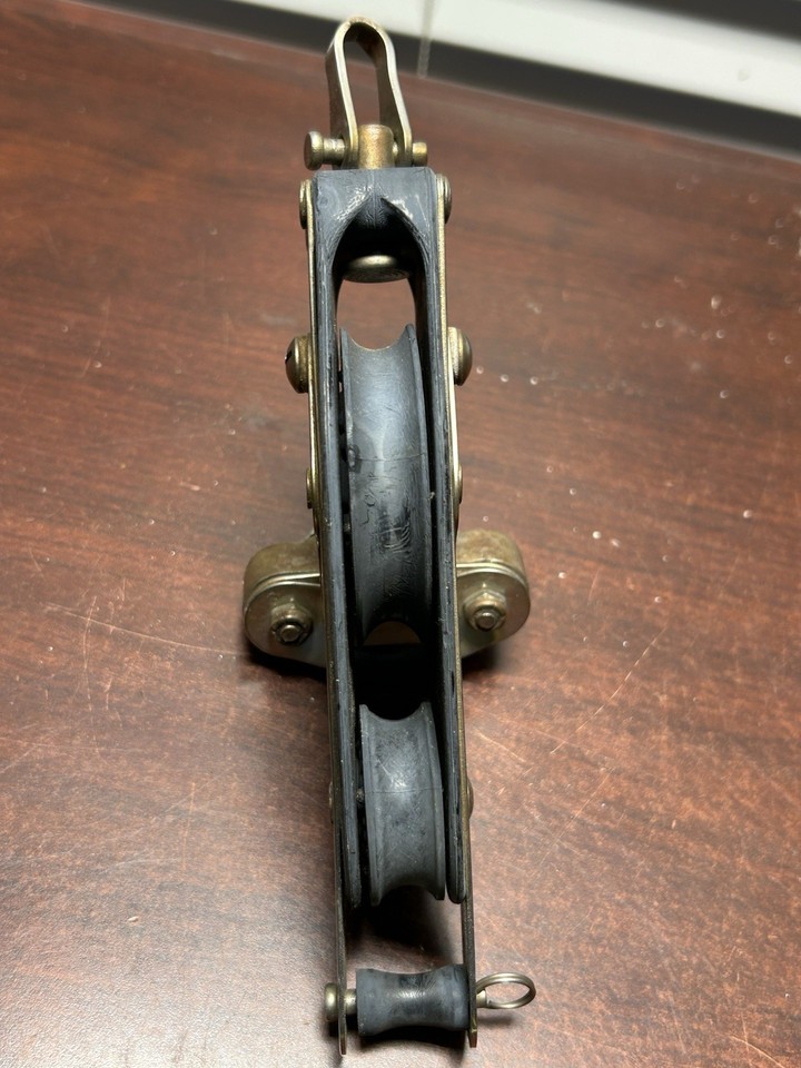 Seaway Fiddle Block w/ Cam Cleat, Sailboat Rigging Gear, #c | eBay
