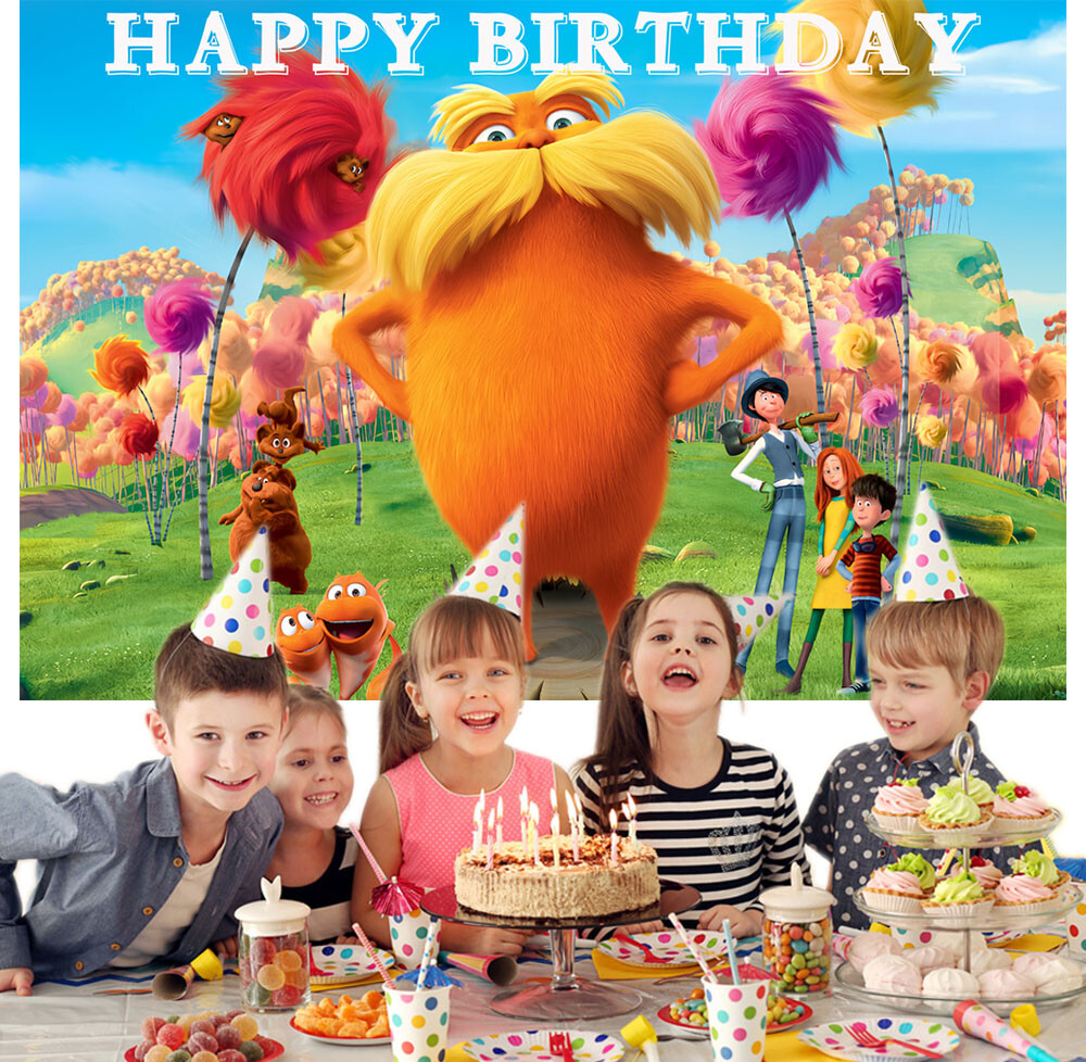 Printable Lorax Birthday Banner