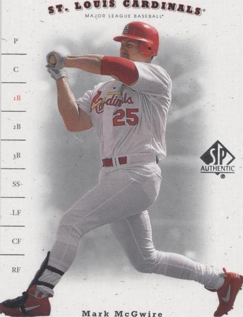 2001 SP Authentic - Mark McGwire #51 for sale online | eBay UK