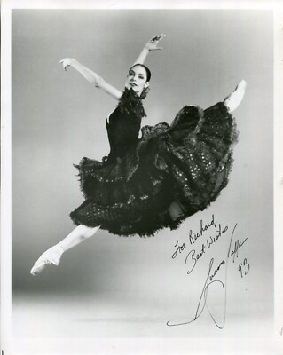 Susan Jaffe Ballerina Dance American Ballet Theatre Signed Autograph ...