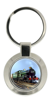 GWR Castle Class Steam Train Key Ring | eBay