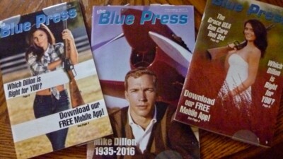 The Blue Press 3 issues 2016 2017 gun catalog Mike Dillon | eBay