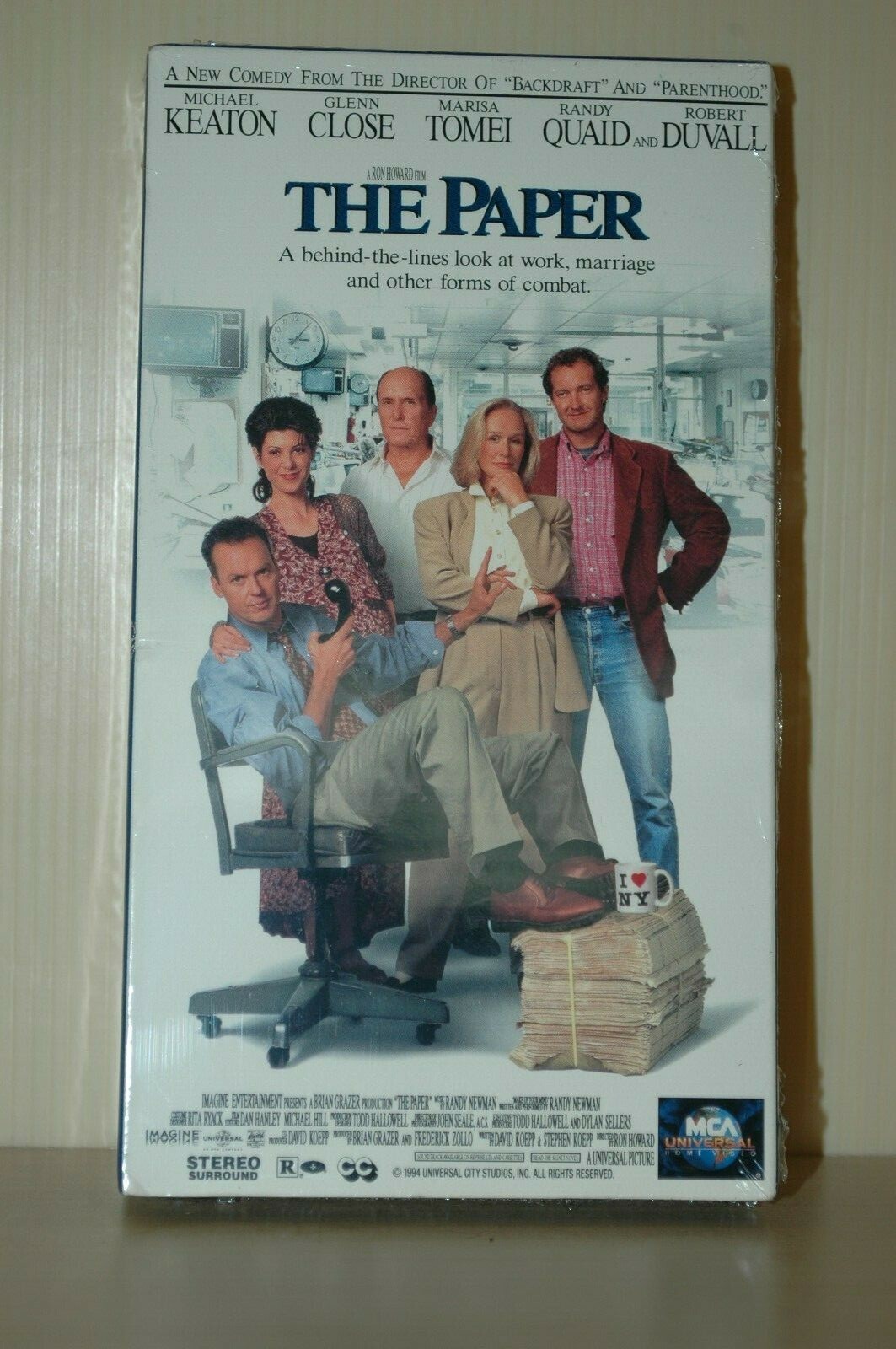 The Paper (VHS, 1999) - Michael Keaton, Glenn Close 96898200530| eBay