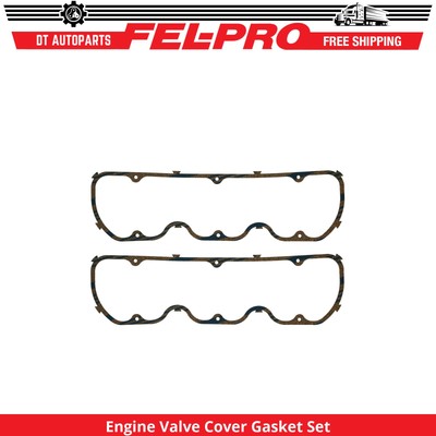 For 1960-1966 GMC 3000 Engine Valve Cover Gasket Set Fel-Pro 1961 1962 ...