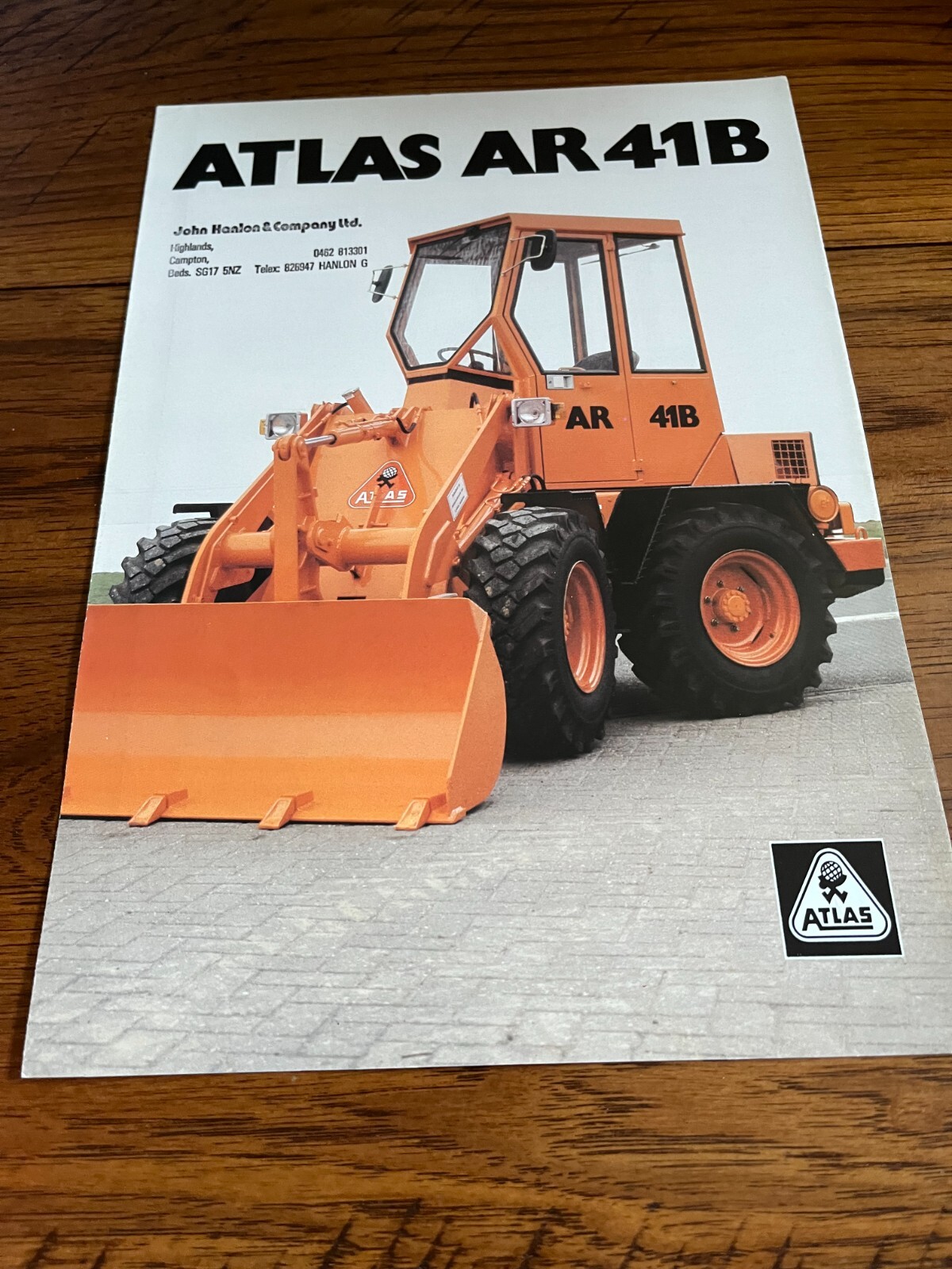 Atlas 41B Wheel Loader Brochure AMIL22 | eBay