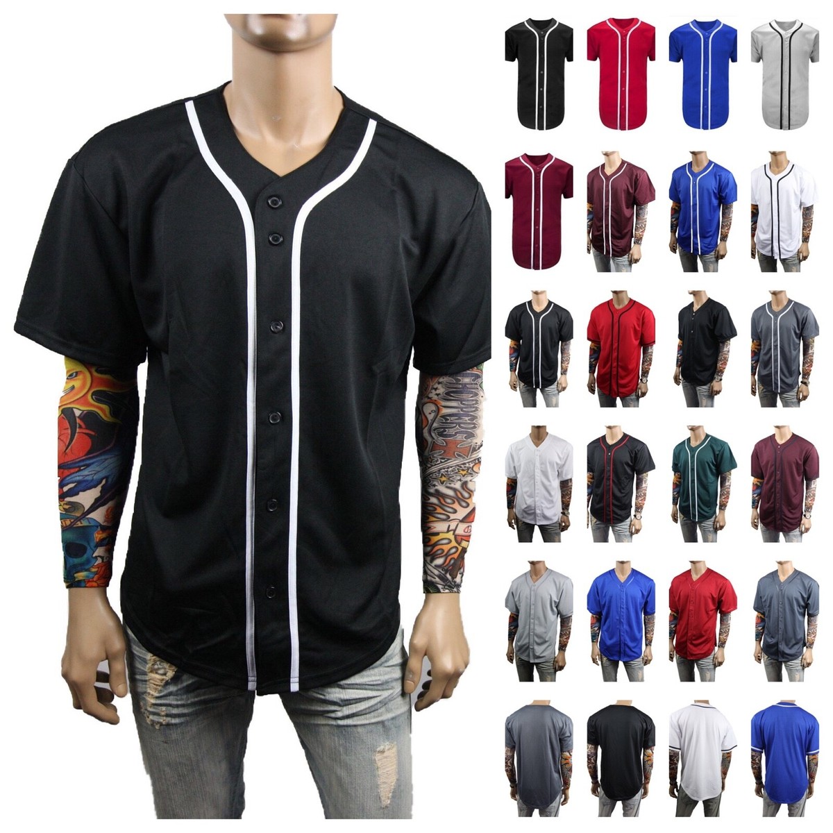 Baseball Shirt Fashion For Men