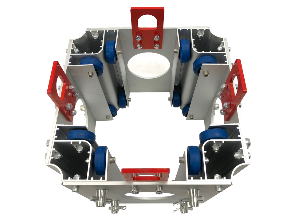 12” Square Box Truss Ground Support Sleeve Block Fits Global F34 GT ...