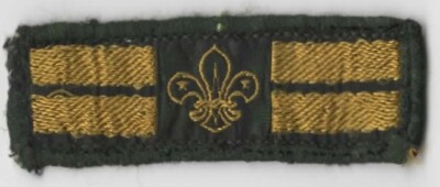 1967-2001 Seconder Club Badge GREEN Bdr. (SEWN) [INT358] | eBay