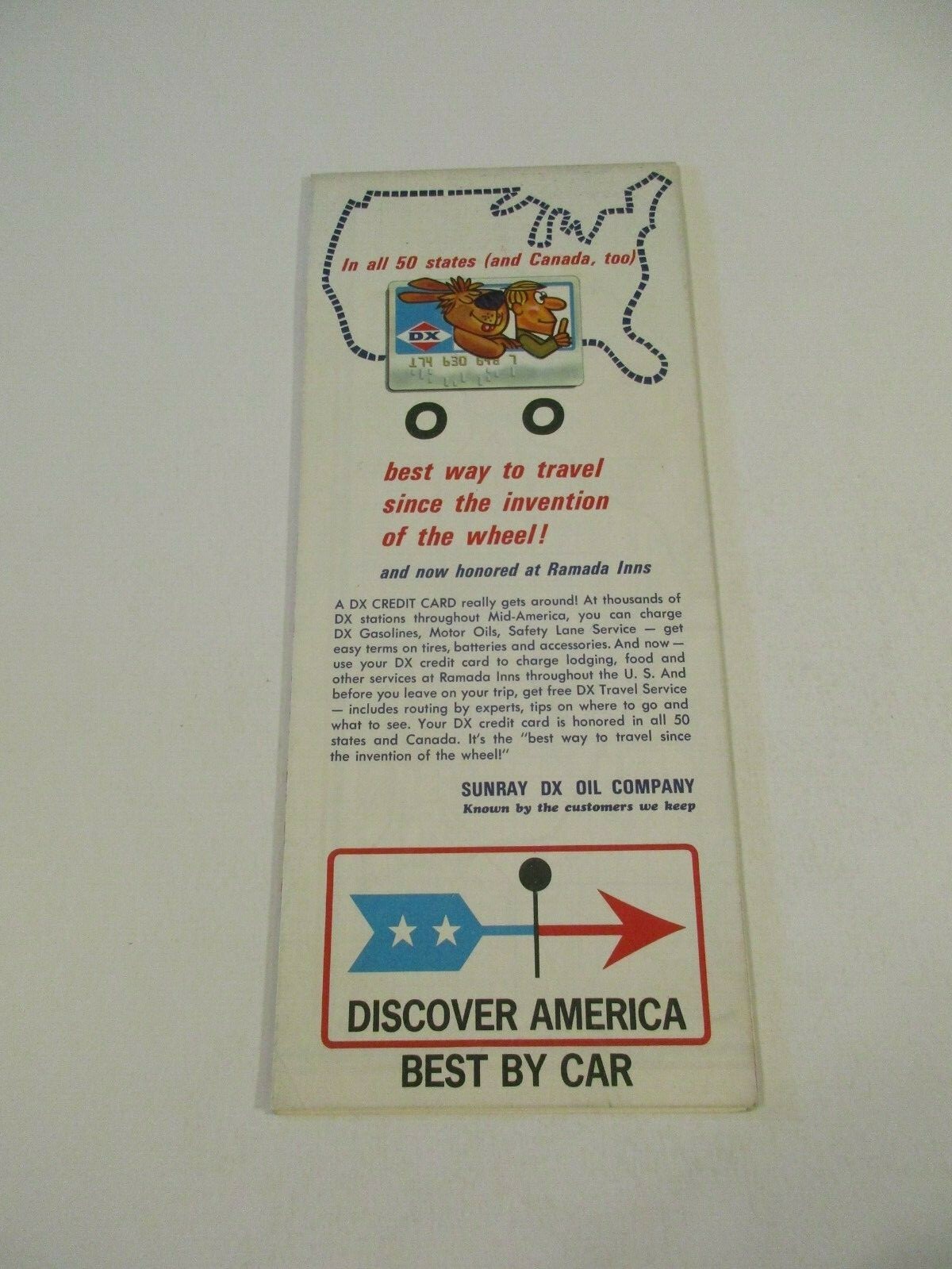 Vintage 1968 Sunray DX Oil Company Illinois Gas Station Travel Road Map ...