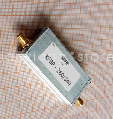1X 260-340MHz 300MHz sharp cutoff bandpass filter SMA interface KFBP ...