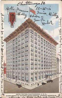 Chattanooga, TENNESSEE - Hotel Patten - 1916 - ARCHITECTURE | eBay