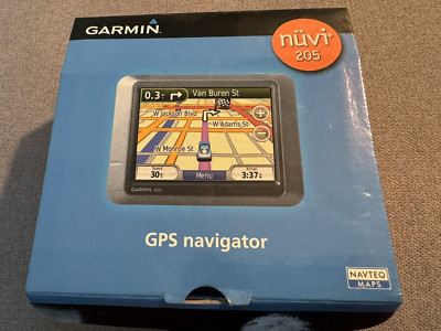 Garmin Nuvi 205W GPS Navigator in original box Good condition | eBay