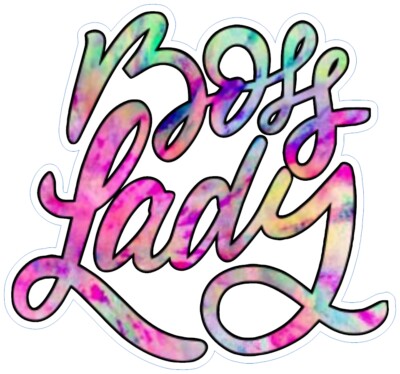 Boss Lady Sticker | eBay