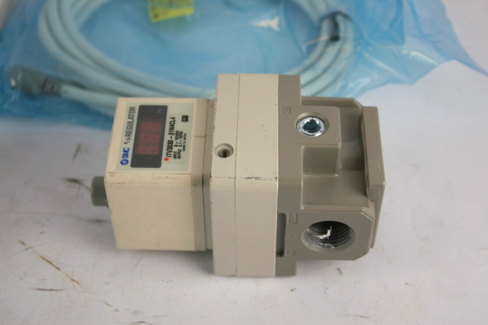 SMC ITV3030-31N4CL4 E/P Air Pressure Regulator, 10VDC, 70 PSI | eBay