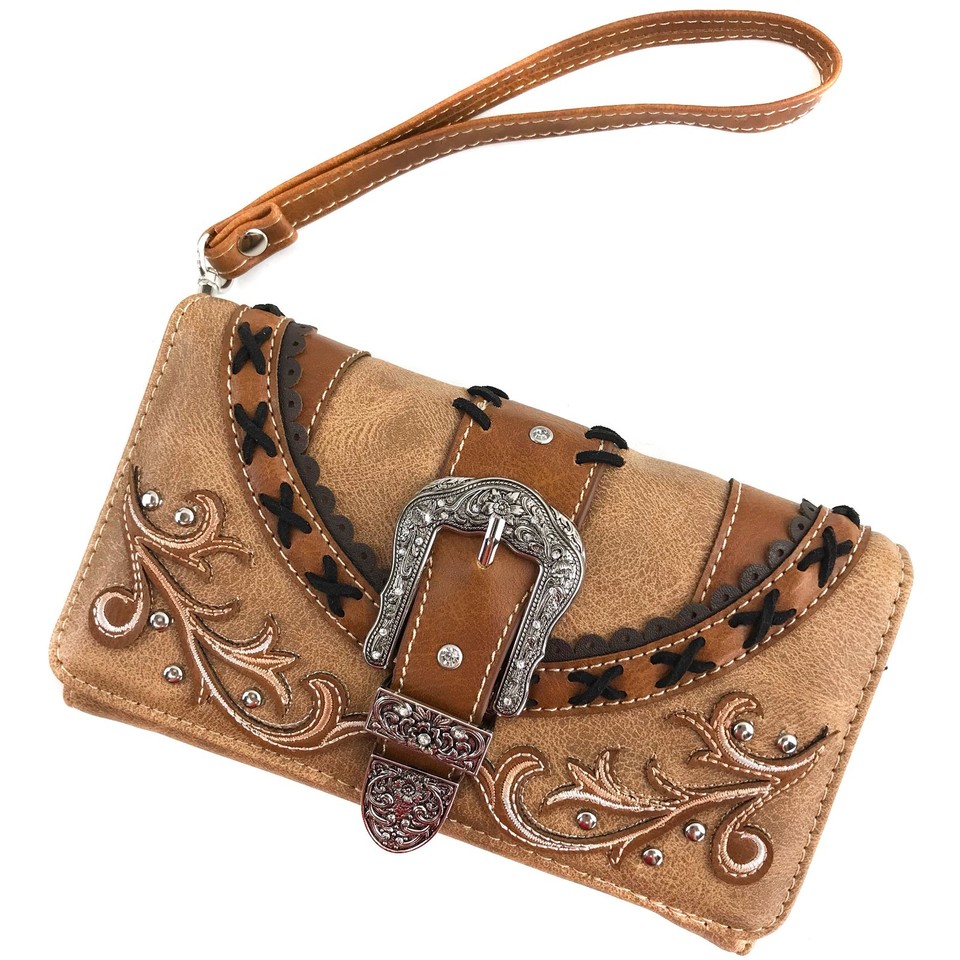 Justin West Trendy Western Rhinestone Concealed Carry Backpack and ...