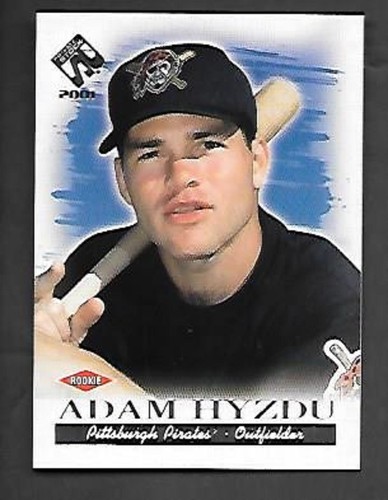 ADAM HYZDU 2001 PRIVATE STOCK SILVER ROOKIE #142 PITTSBURGH PIRATES | eBay