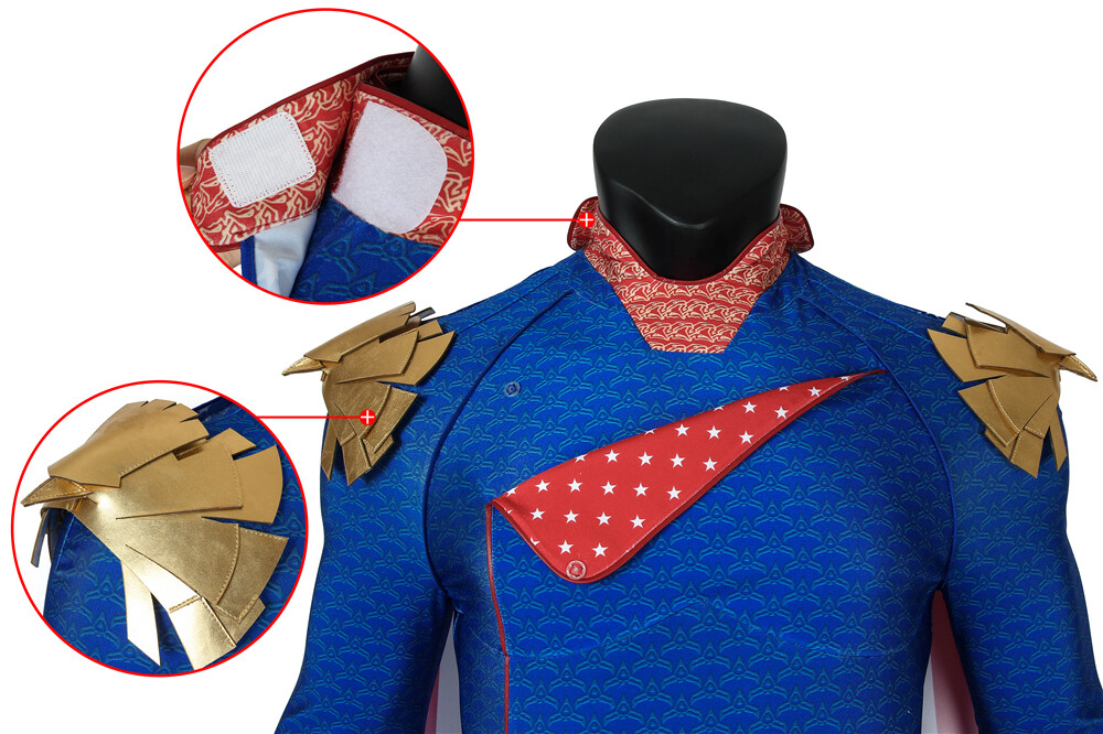 The Boys Season 1 The Homelander Uniform Outfits Halloween Cosplay ...