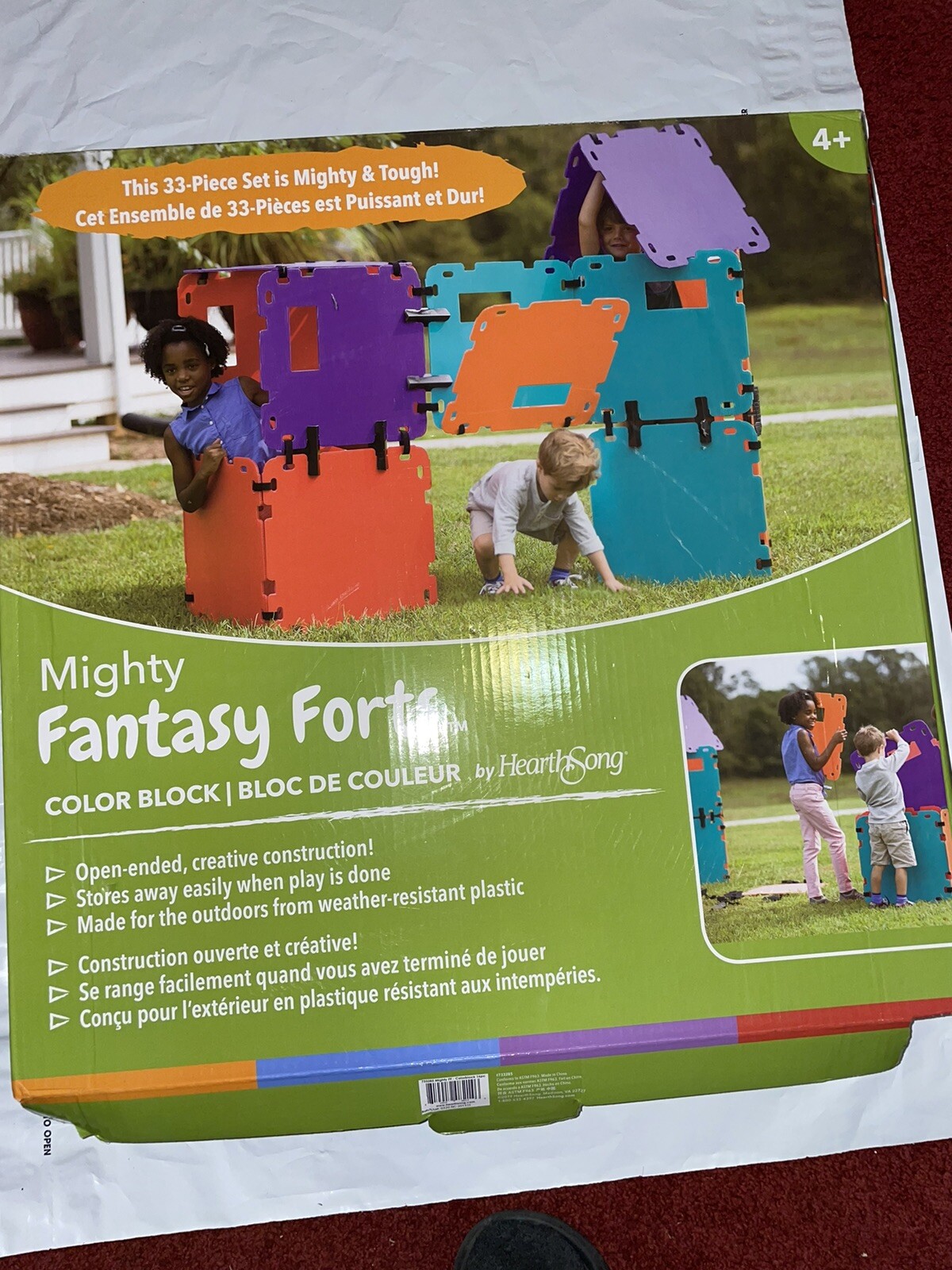 32-Piece Mighty Fantasy Forts Color Block Set Special Lot Of 2 | eBay