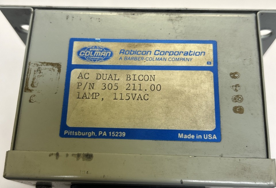 BARBER-COLMAN,305211.00,AC DUAL BICON | eBay