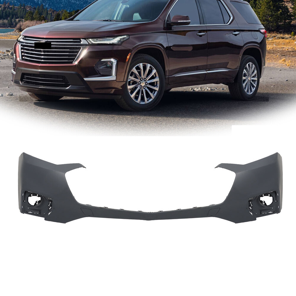 Front Bumper Cover With Tow Hook Hole For 2018 2019-2021 Chevrolet ...