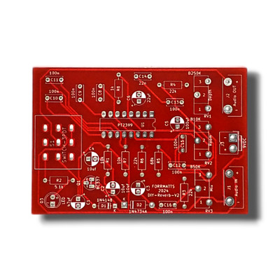 FORRMATTS DIY-Reverb Guitar Pedal PCB | eBay