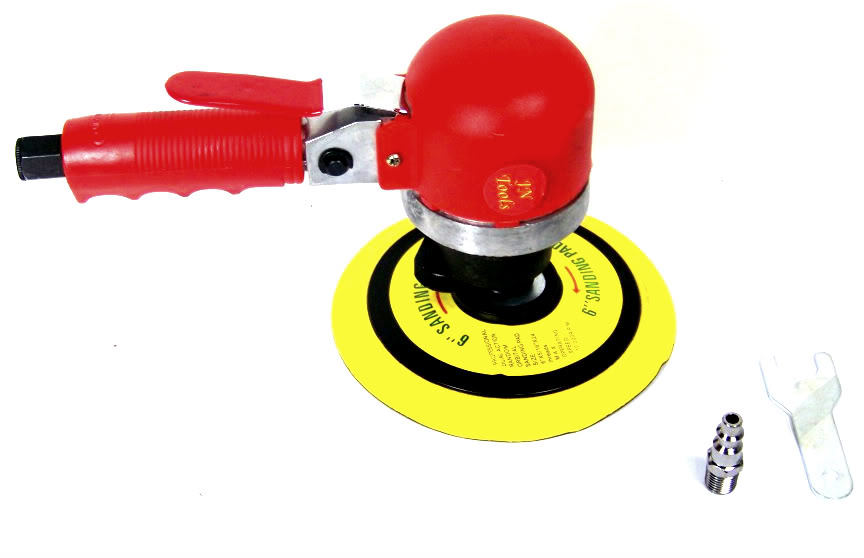 6" Pneumatic Air DA Dual Action Orbital Sander Sanding Air Sander | eBay