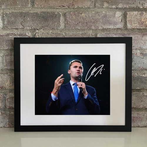 Charlie Kirk Autographed Signed Poster | eBay