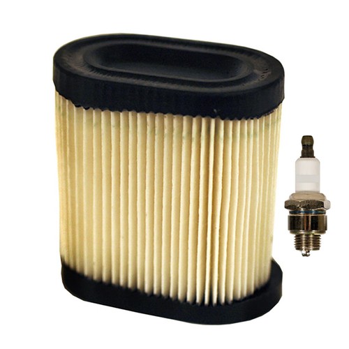 Air Filter & Spark Plug fits Tecumseh Engine 36905 LEV100 LEV115 LEV120 ...