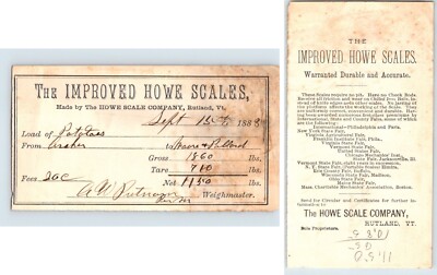 Scales - Antique Howe Scale