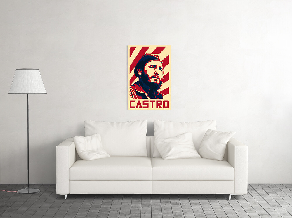 Fidel Castro Revolutie Poster Fidel Castro Poster Etsy België