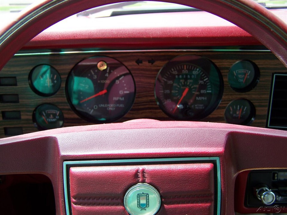 1983 Ford Mustang GLX 88K 3.8L V6 A/C AUTOMATIC CONVERTIBLE FOX BODY ...