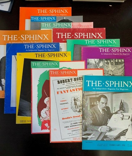 THE SPHINX Magazine, COMPLETE Vol 49 (XLIX), 1950/51, Issues 1-12 | eBay