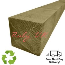 Pressure Treated Timber Lumber Wooden Gate Fence Post Round Top 7x7 9x9 ...