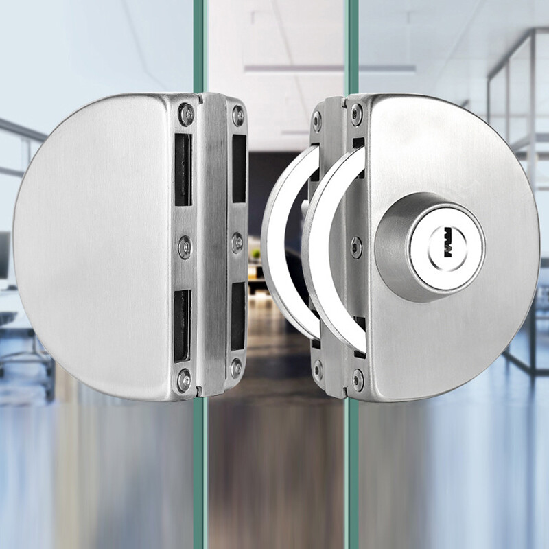 Lock Glass Door Lock For 8-12mm Thickness Sliding Toughened Glass Door ...