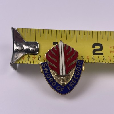 U.S. Military Army In Europe And Africa DI DUI Crest Pin Clutch SWORD ...