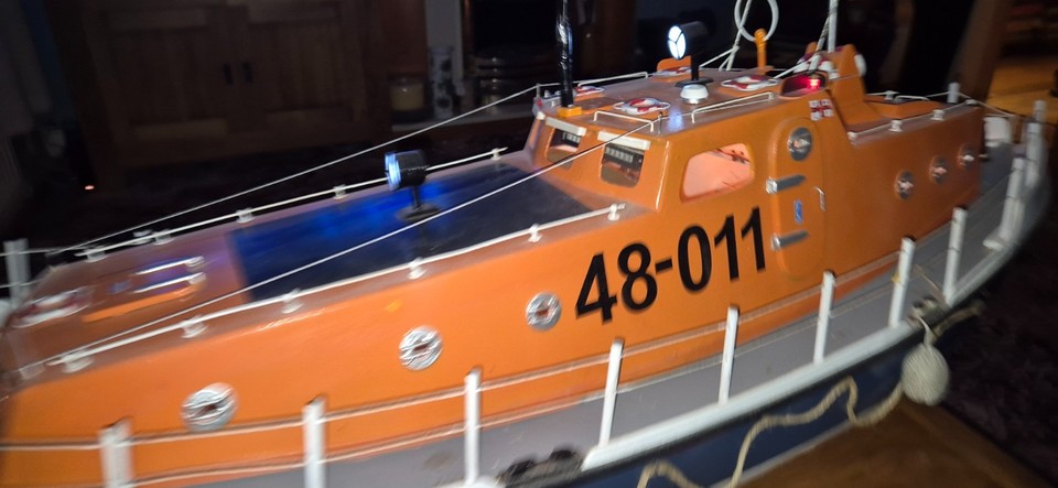Solent Lifeboat Model Remote Control Boat | eBay UK