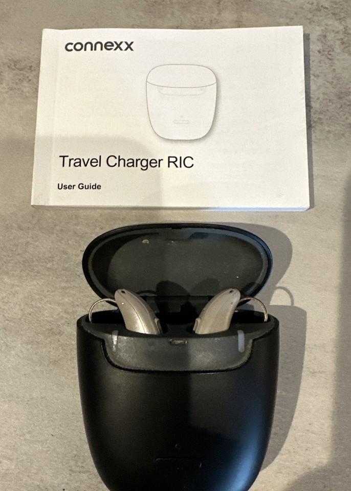 Rexton BiCore C R-Li Hearing Aids Kit, Connexx Travel Charger RIC. | eBay