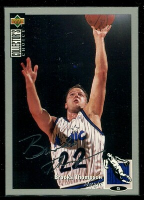 1994 Upper Deck Collector's Choice Brooks Thompson #299 Orlando Magic ...