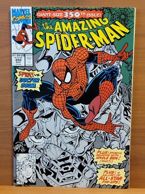 Amazing Spider-Man #350 VF "Spidey vs. Doctor Doom" Giant Issue | eBay