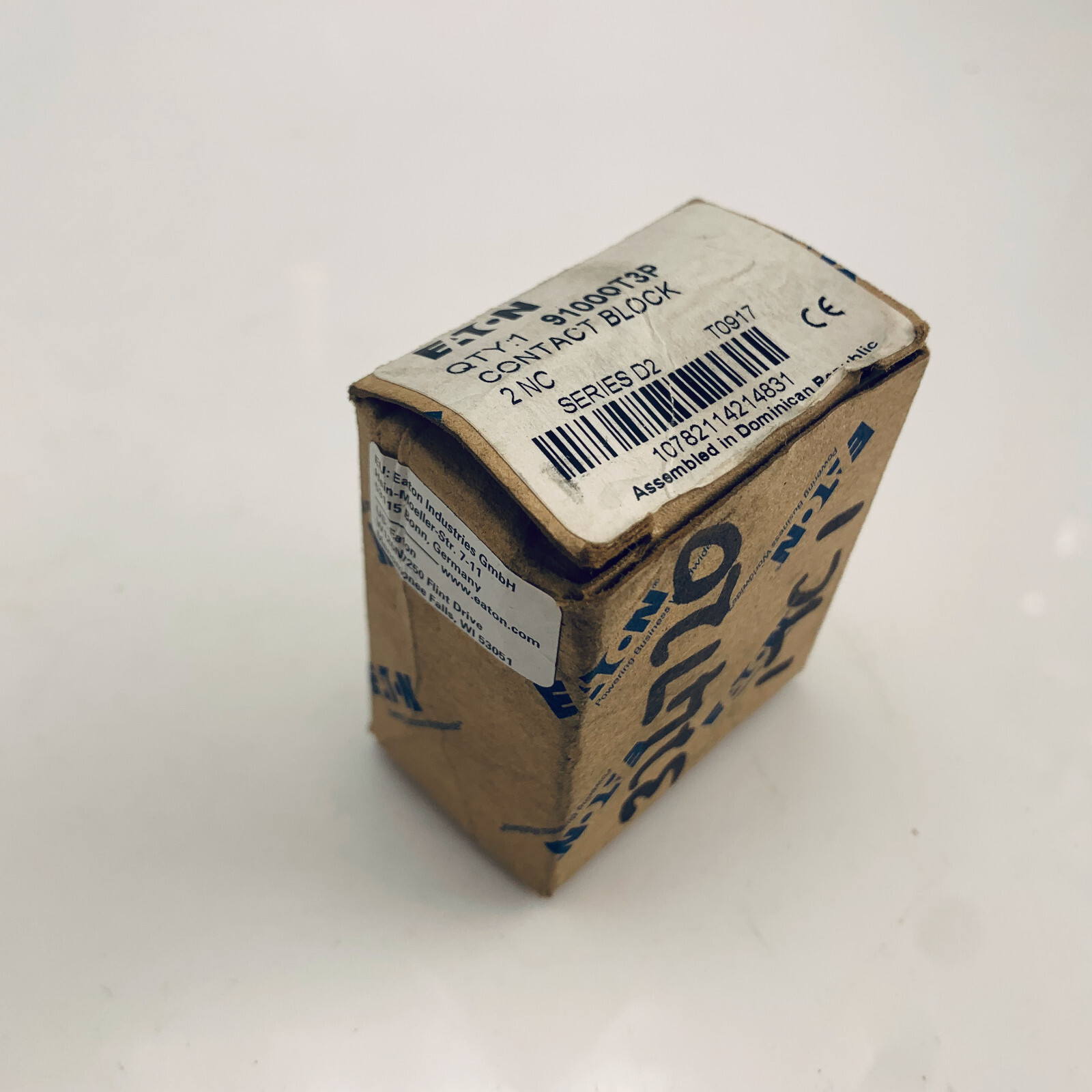 Eaton Contact Block 91000T3P 2 NC Series D2 Cutler-hammer for sale ...