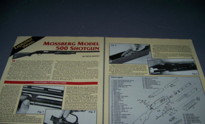 MOSSBERG MODEL 500 SHOTGUN...DETAILS/EXPLODED VIEW (977X) | eBay