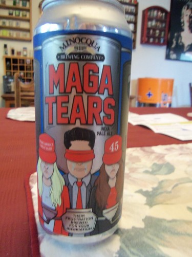 Two Joe Biden beer can. Maga tears. Kamala Harris. Trump. President ...