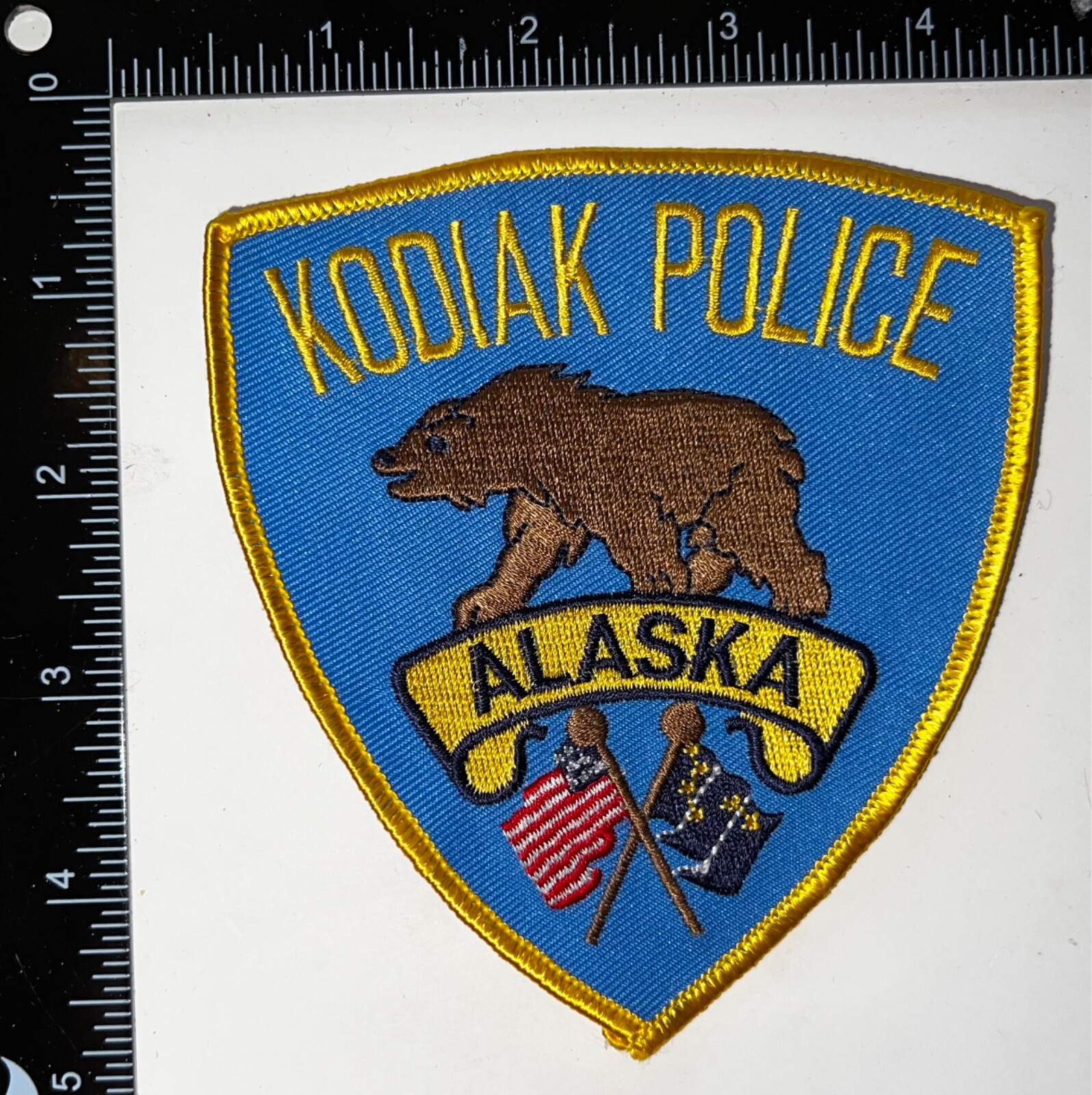 Kodiak Alaska AK Police Department Patch | eBay