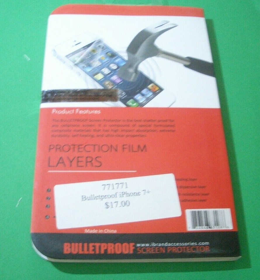 Ultimate Shield Bulletproof Composite Screen Protector For Iphone 7 ...