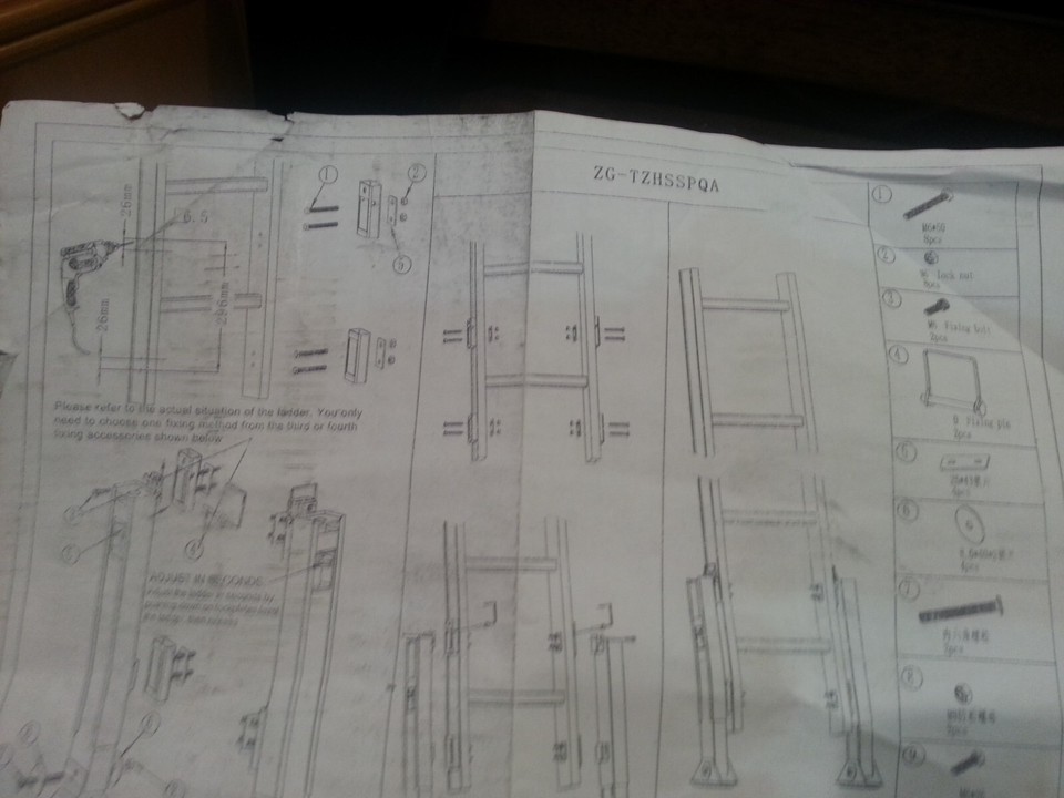 Ladder Leveler Pair for Extension Ladder, Adjustable Extension Ladder ...