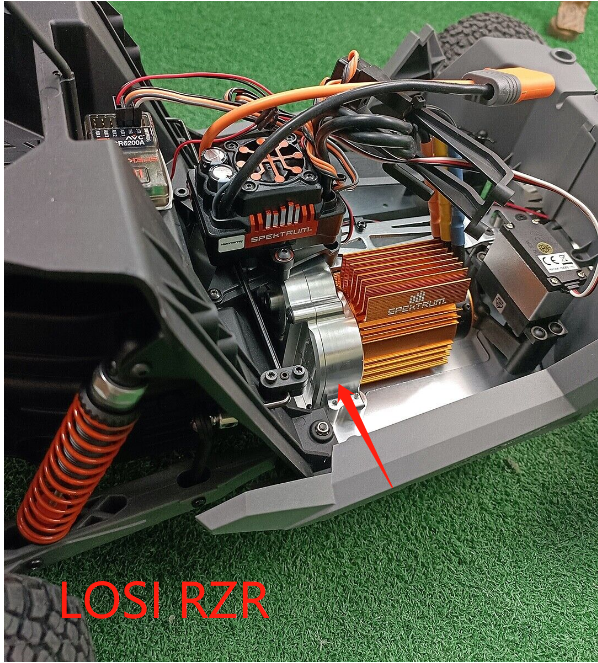 Vitavon CNC Alu Center Tranny For Losi Hammer Rey Rock Rey Baja Rey RZR ...