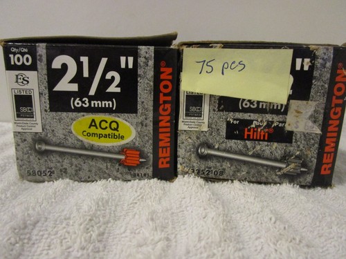 Remington Low Velocity Power Fasteners 2-1/2 inch ACQ Compatible 175 ...