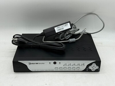 Bunker Hill Security H 264 4CH Digital Video Recorder Box w/ power ...