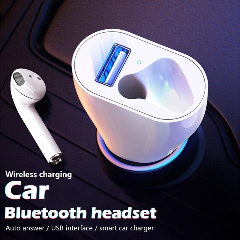 Earldom bluetooth headset TWS wireless hands free plus USB Car charger ...