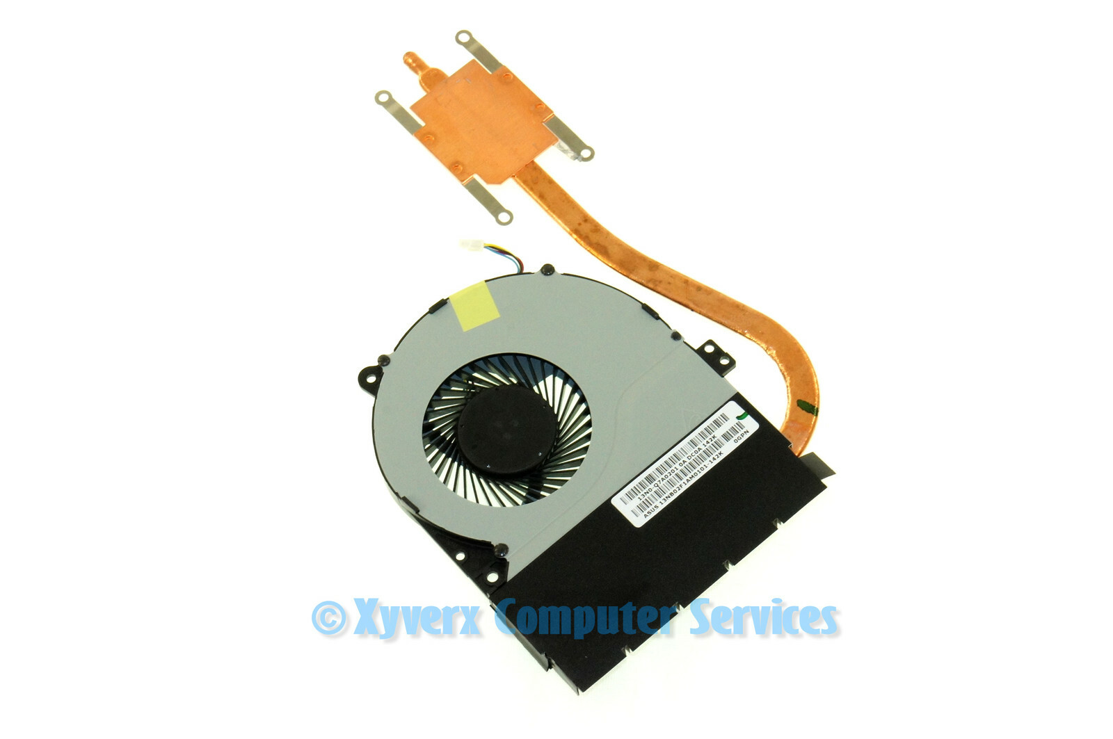 13NB02F1AM0101 13N0-Q7A0201 GENUINE ASUS FAN AND HEATSINK X550L (GRD B ...